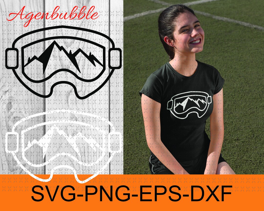 Ski Goggles Svg, Snow Goggles Cool SVG Cut Files for Cricut and ...