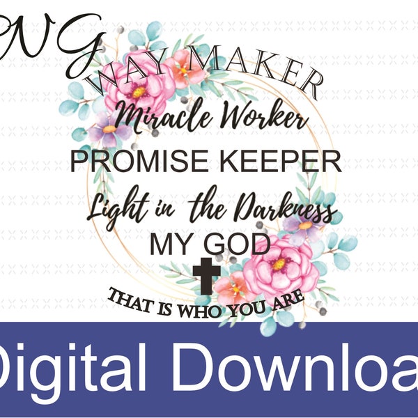 Way Maker Svg - Etsy