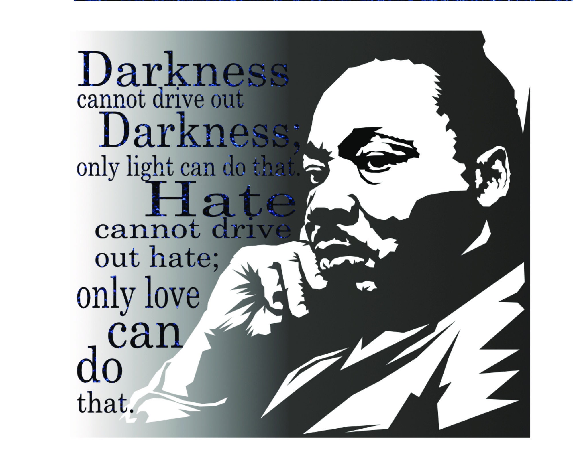 Dr. Martin Luther King Jr. Quote Svg | Mlkday | Cut File | Clipart ...