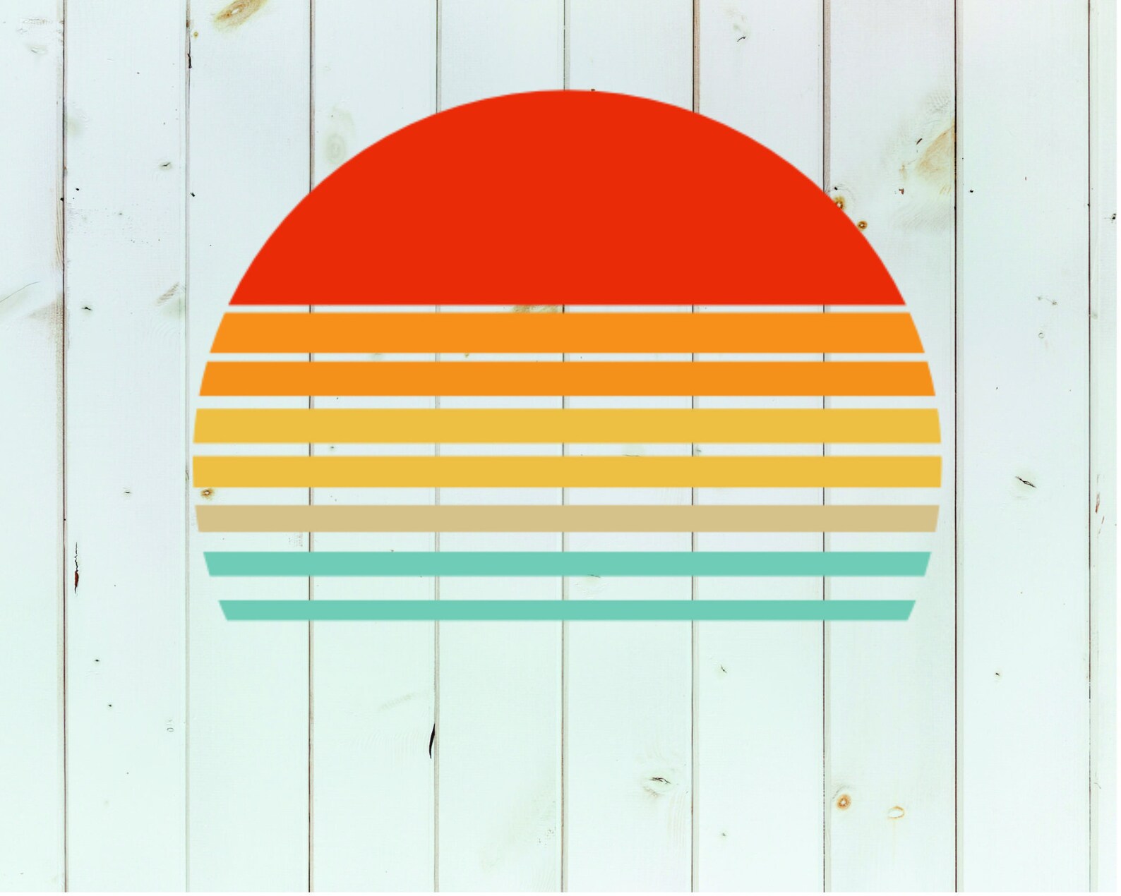 Distressed Retro Vintage Sunset Background Sunset SVG Grunge | Etsy