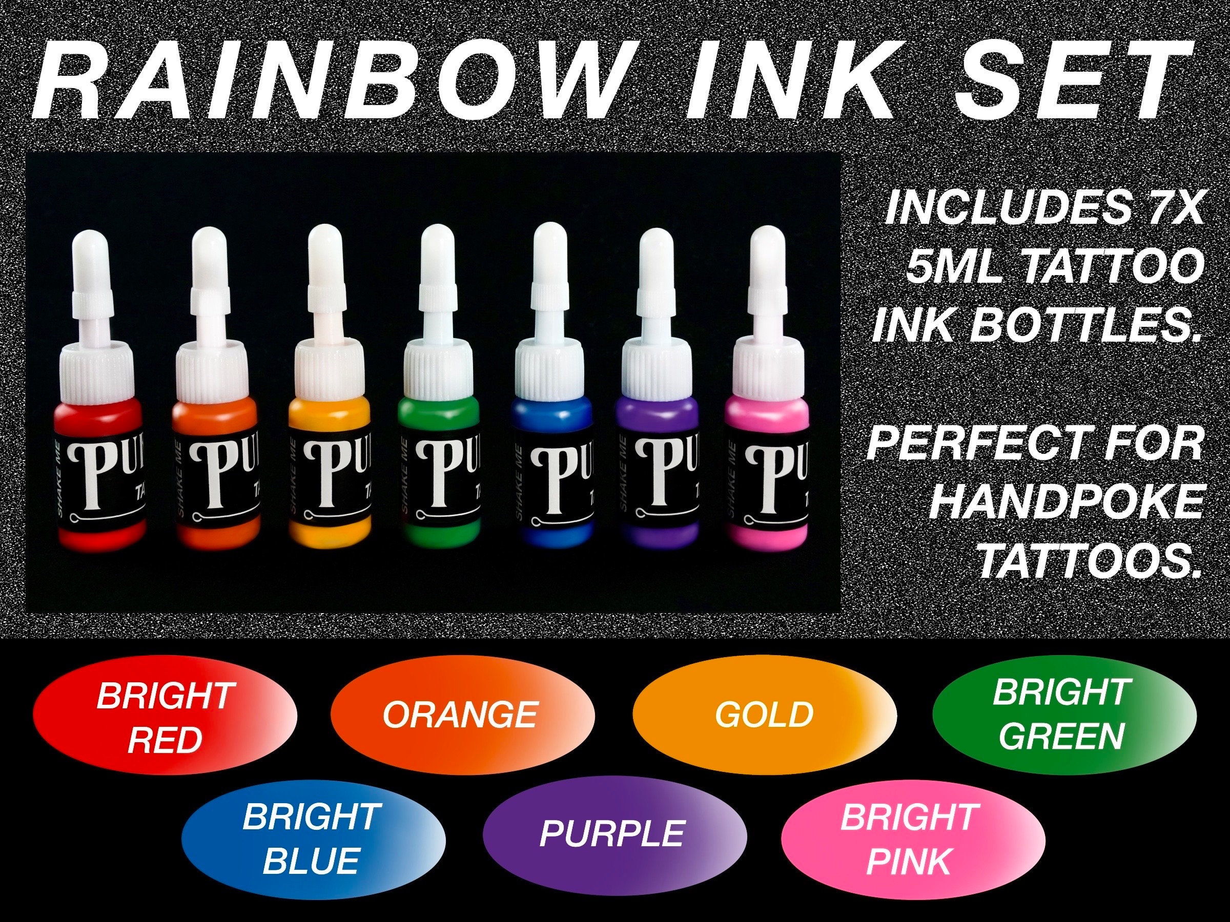 Metallic Blue Tattoo Ink