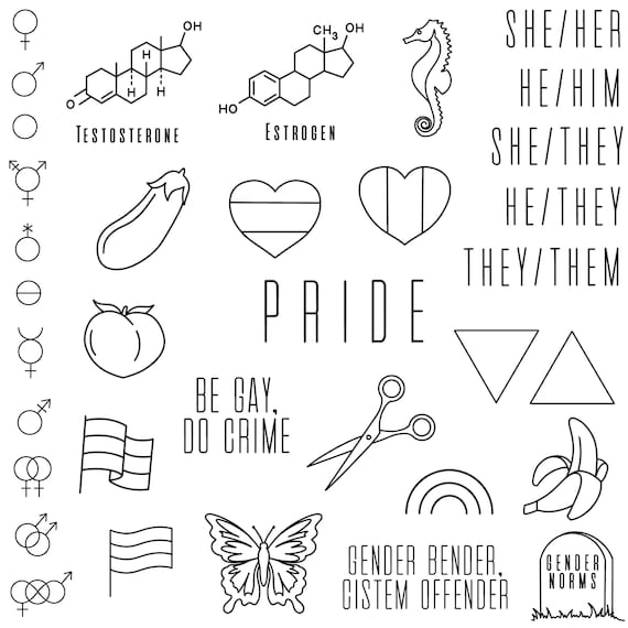 Symbol Sexuality Tattoos Tattoos | Gagapedia | Fandom