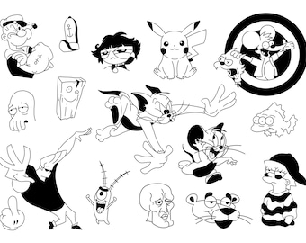 Buy Cartoon Stencil Online In India - Etsy India