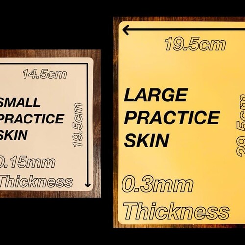 Masklean Inkless Double Sided Practice Skin for Microblading - Etsy