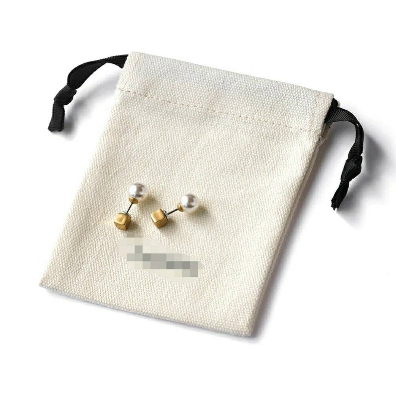 Eco Drawstring Pouch Merchandise Bag Jewellery Pouch Bag - Etsy