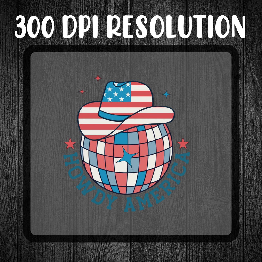 Howdy America PNG - Etsy