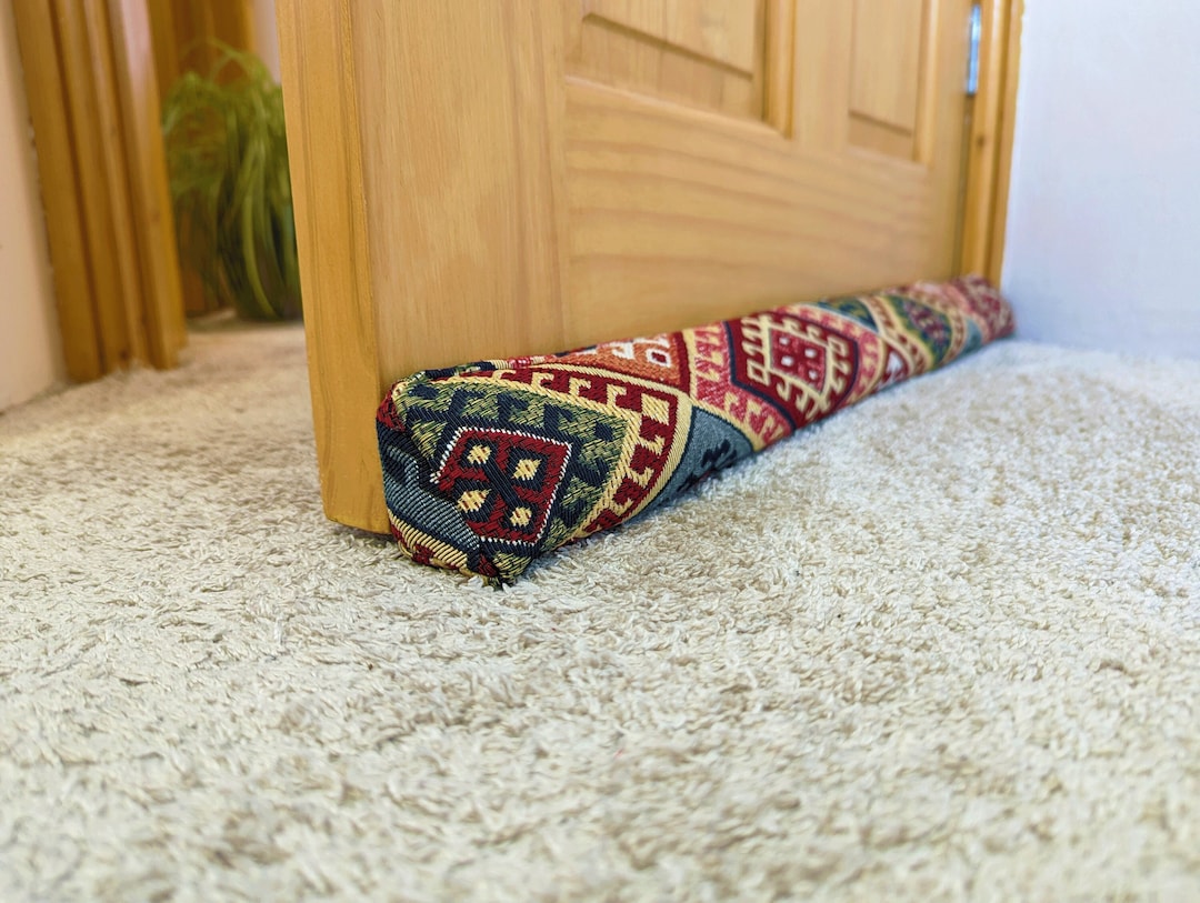 Draught Excluder Triangular® | Persian Woven Tapestry | Heavy, Hookable ...