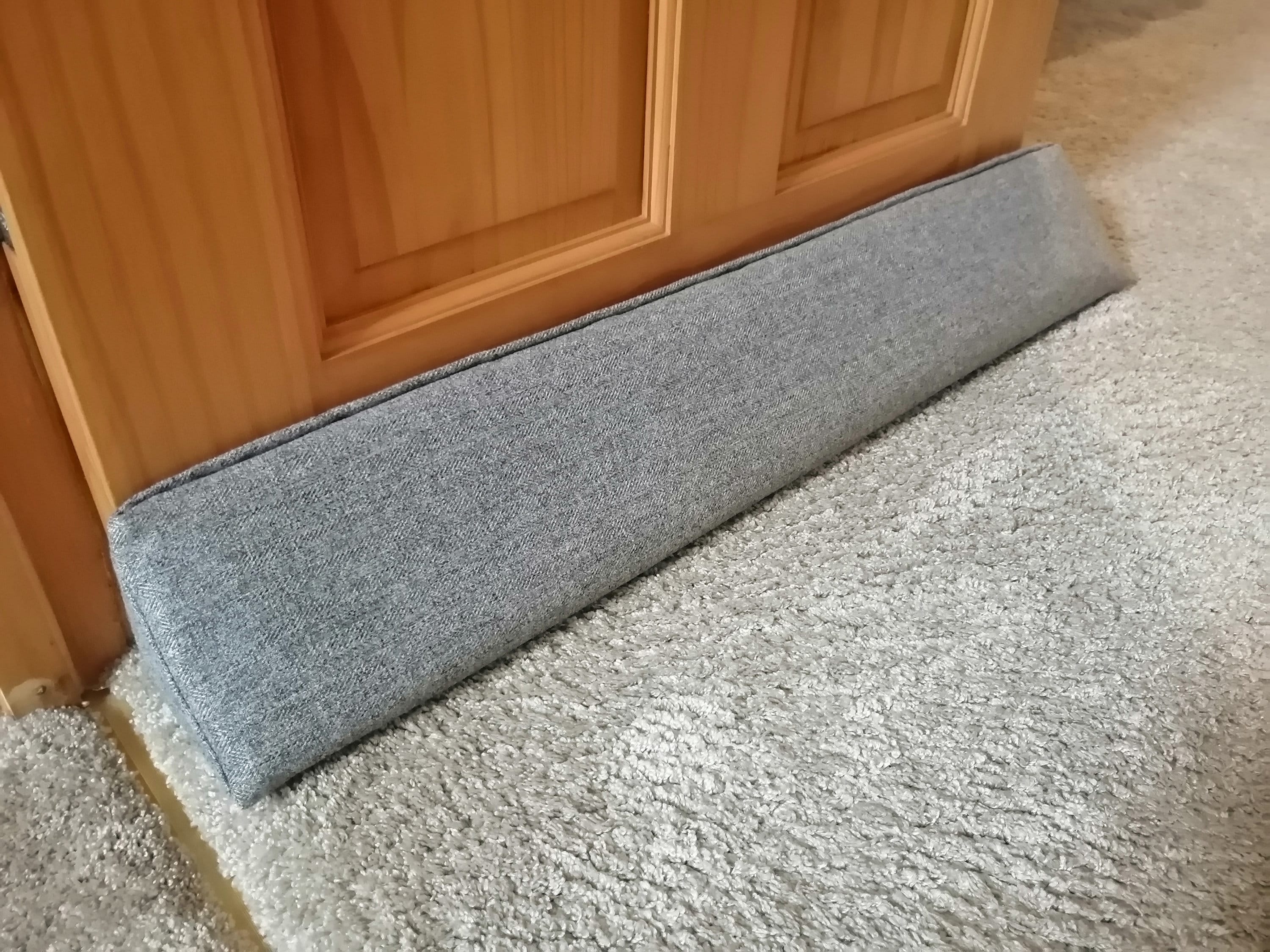 EXTRA THICK Draught Excluder Triangular® Washable, Heavy, Hookable ...