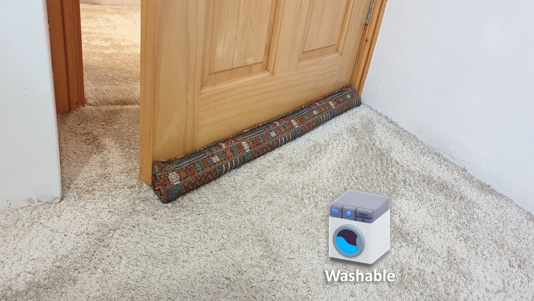 Draught Excluder Triangular® | Machine Washable, Heavy, Hookable ...