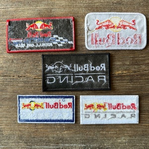 Red Bull Patch Moto ** Buy 2 Get 1 Free!! Free Shipping Too - Etsy