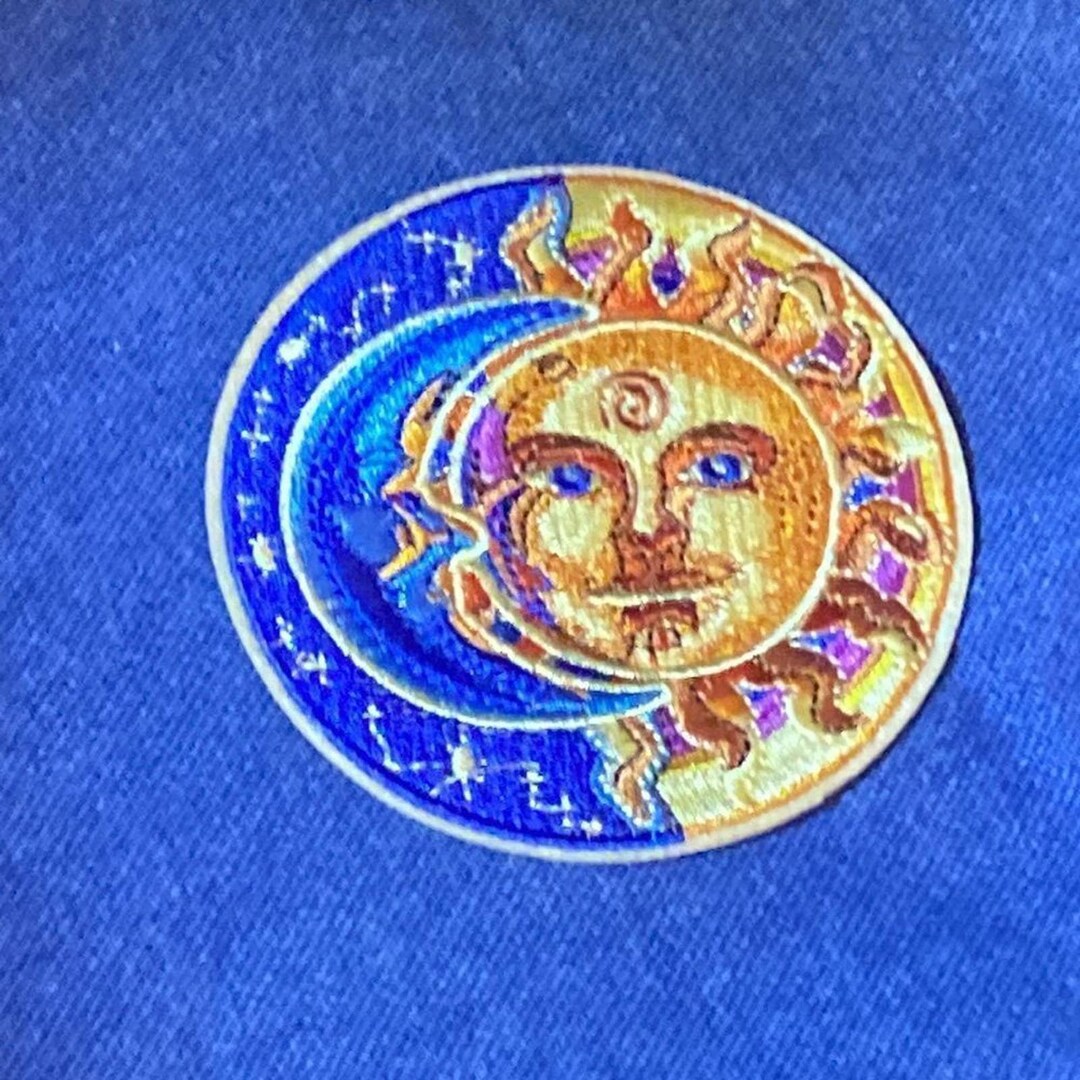 Sun moon Patch - Etsy