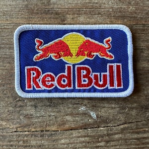 Red Bull Patch Moto ** Buy 2 Get 1 Free!! Free Shipping Too - Etsy