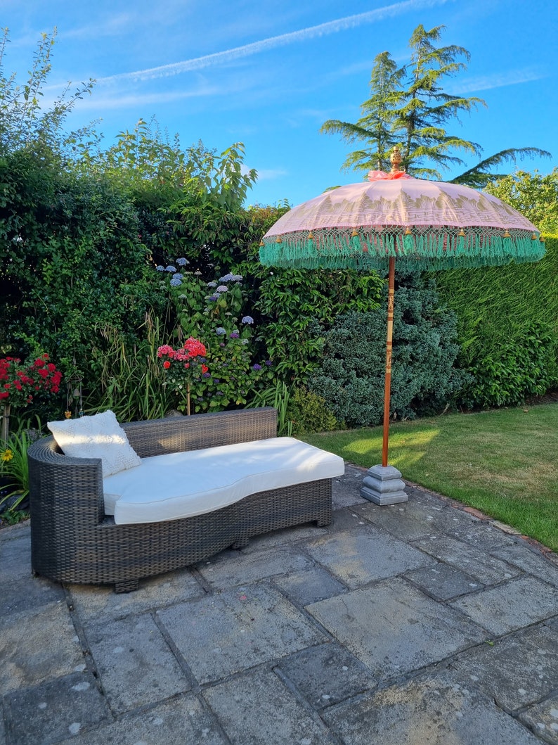 Handmade Balinese Collection Authentic Boho Style Sun Garden Pastel ...