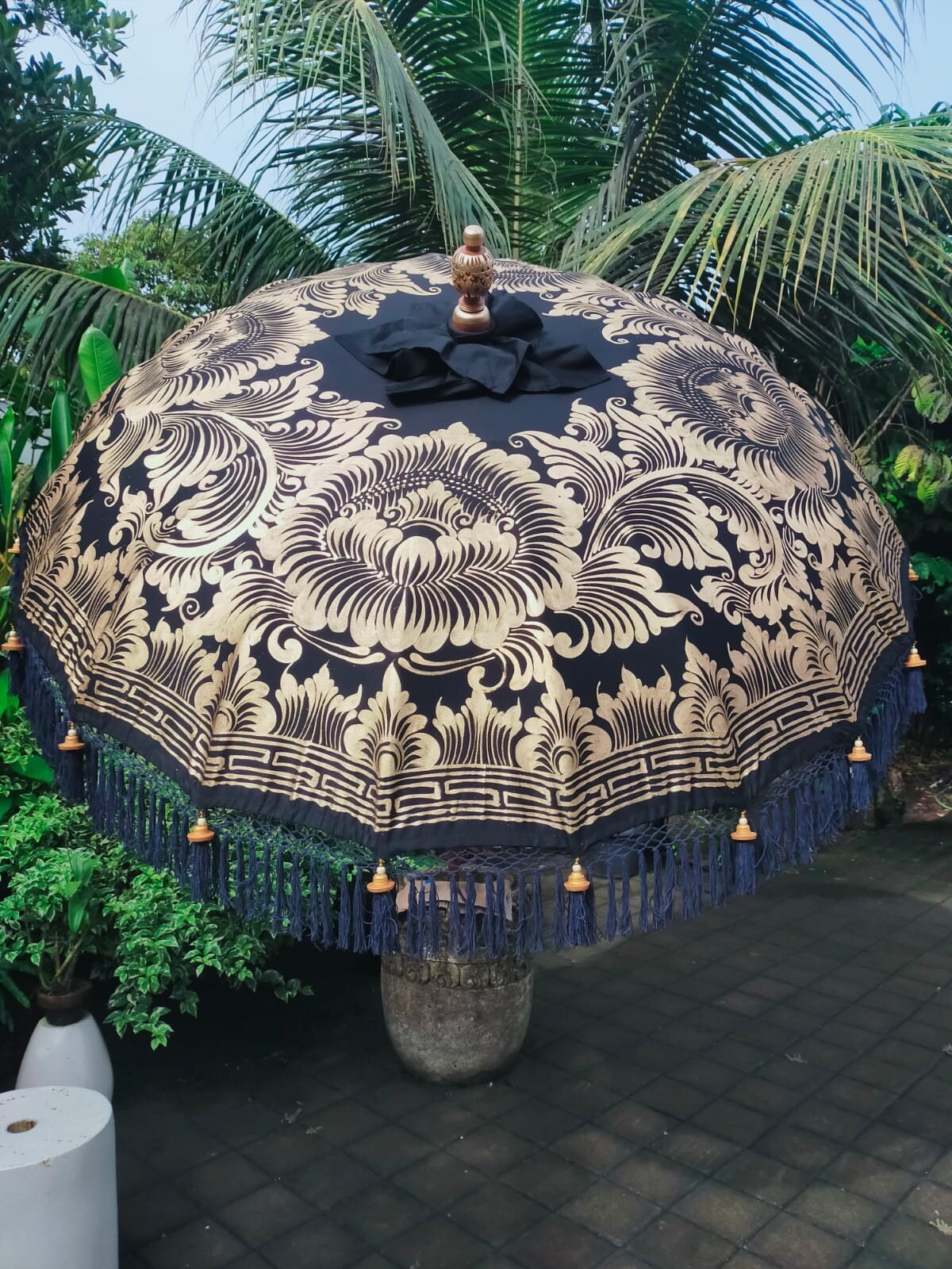 Handmade Balinese Collection Authentic Boho Style Sun Garden Parasol ...