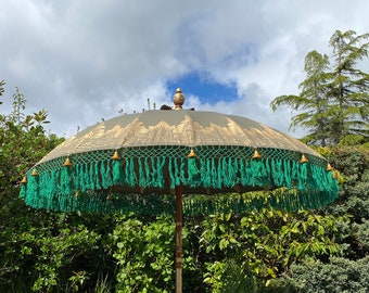 Handmade Balinese Collection Authentic Boho Style Sun Garden Parasol ...