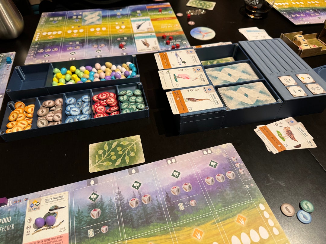 Wingspan Board Game and Expansion Organizer/box Insert - Etsy