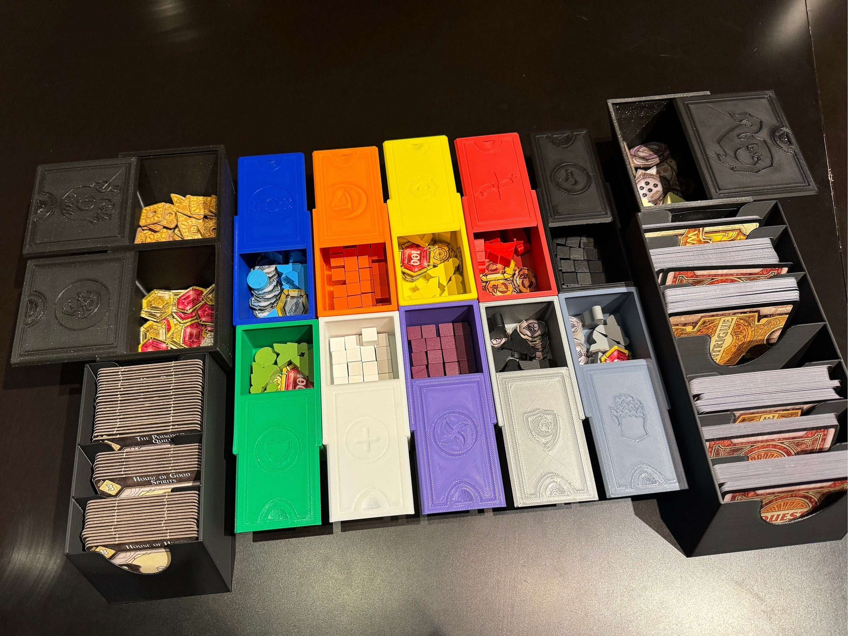 Lords of Waterdeep Board Game and Expansion Organizer/box Insert - Etsy