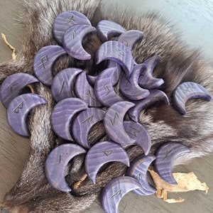 Moon Goddess Rune Set - Etsy