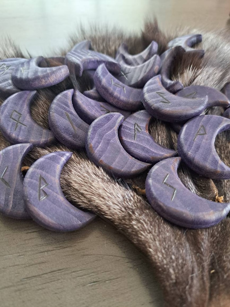 Moon Goddess Rune Set - Etsy