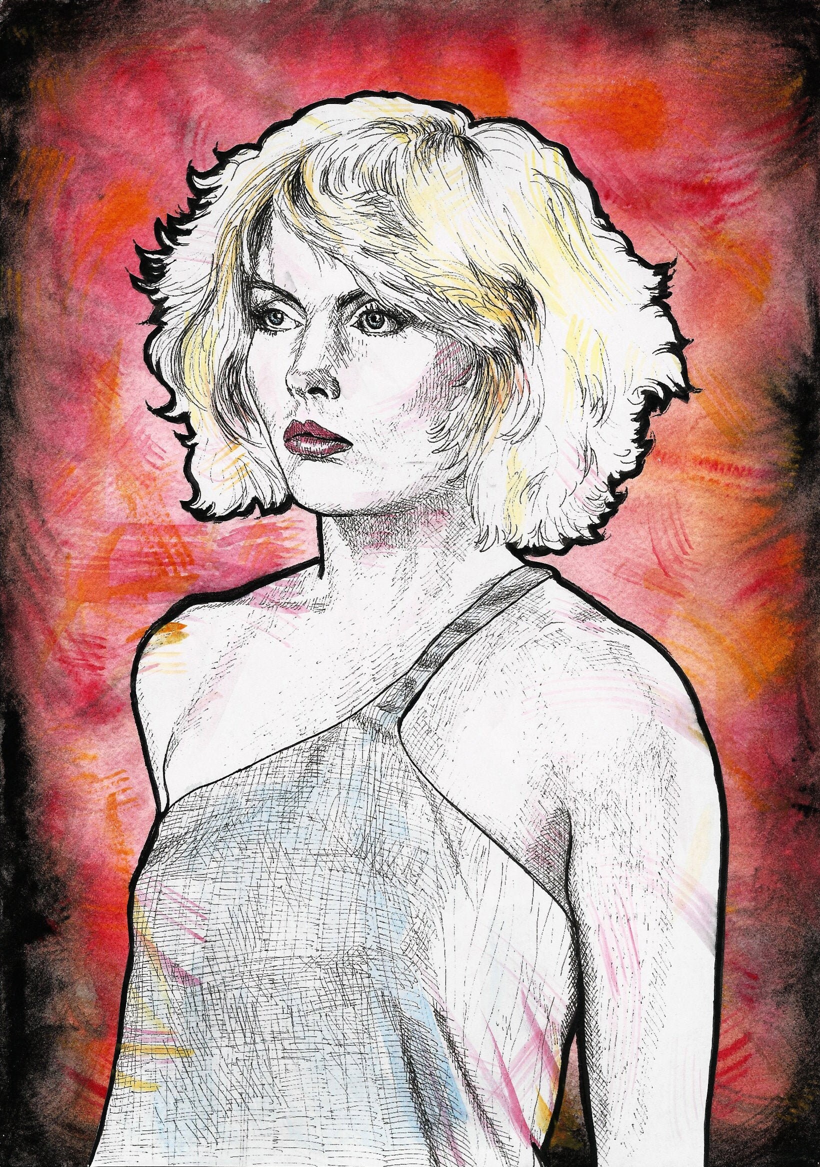 Debbie Harry Print Unframed Blondie Gift Art Print - Etsy