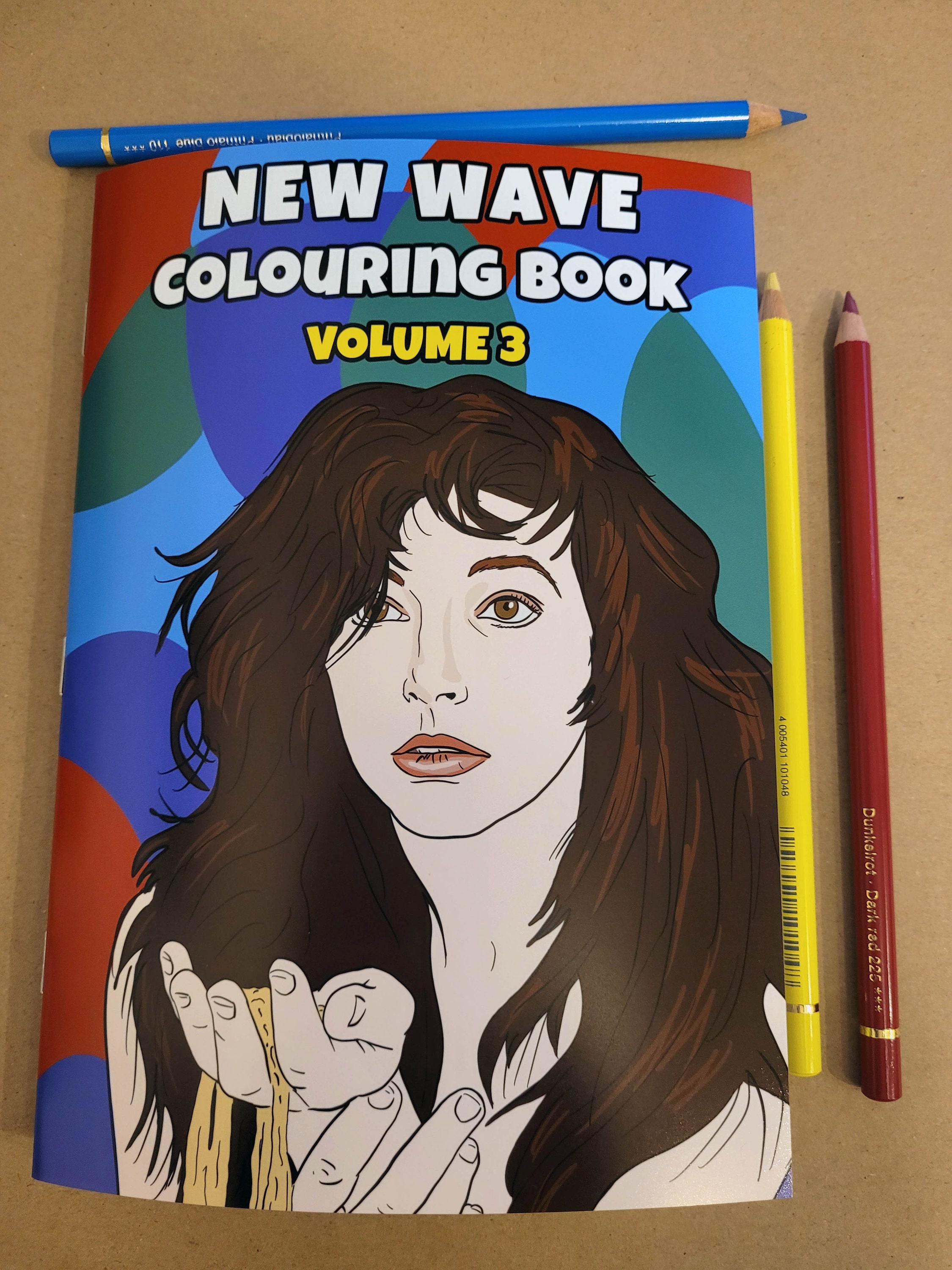 New Wave Colouring Book Adult Colouring Book Gift for New - Etsy