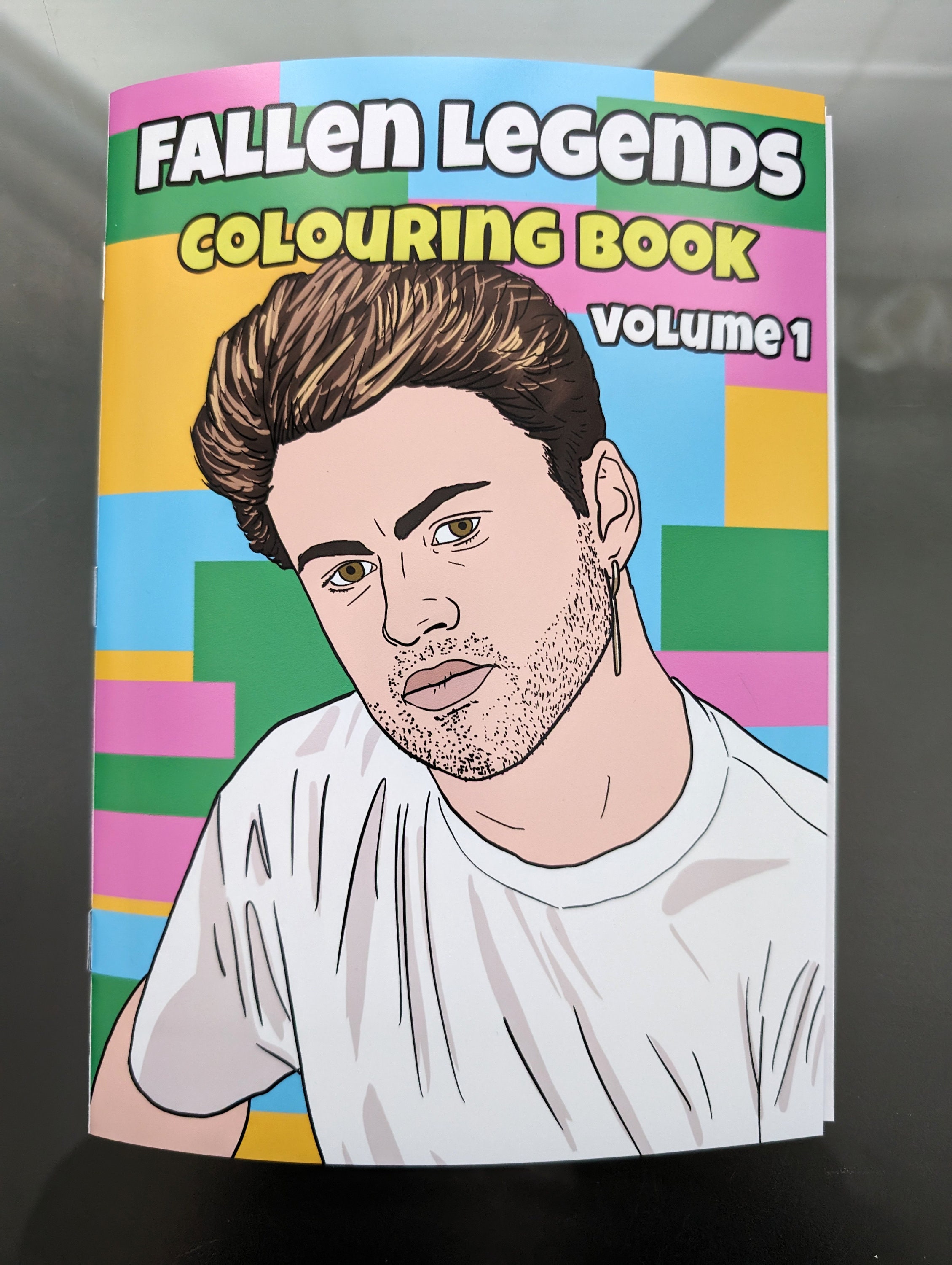 Fallen Legends Colouring Book, Adult Colouring Book, Your Favourite ...