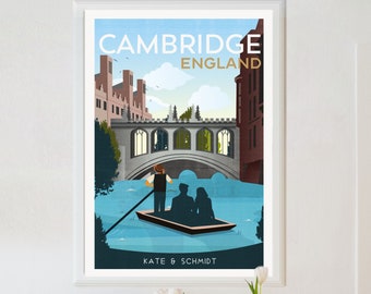 Cambridge Poster | Etsy
