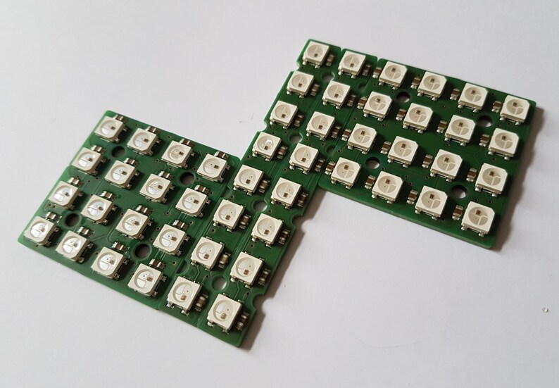 WS2812B RGB LED Modular Stackable Array With Diffuser - Etsy