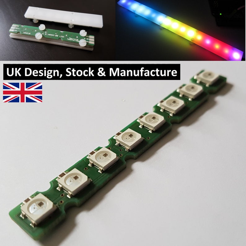 WS2812B RGB LED Modular Stackable Array With Diffuser - Etsy