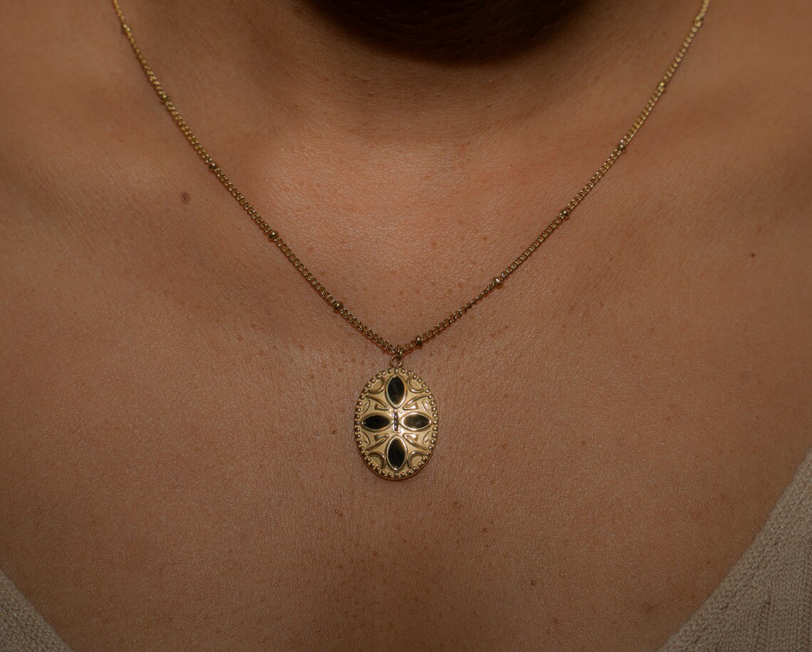 Stainless Steel Holy Cross Necklace | Etsy