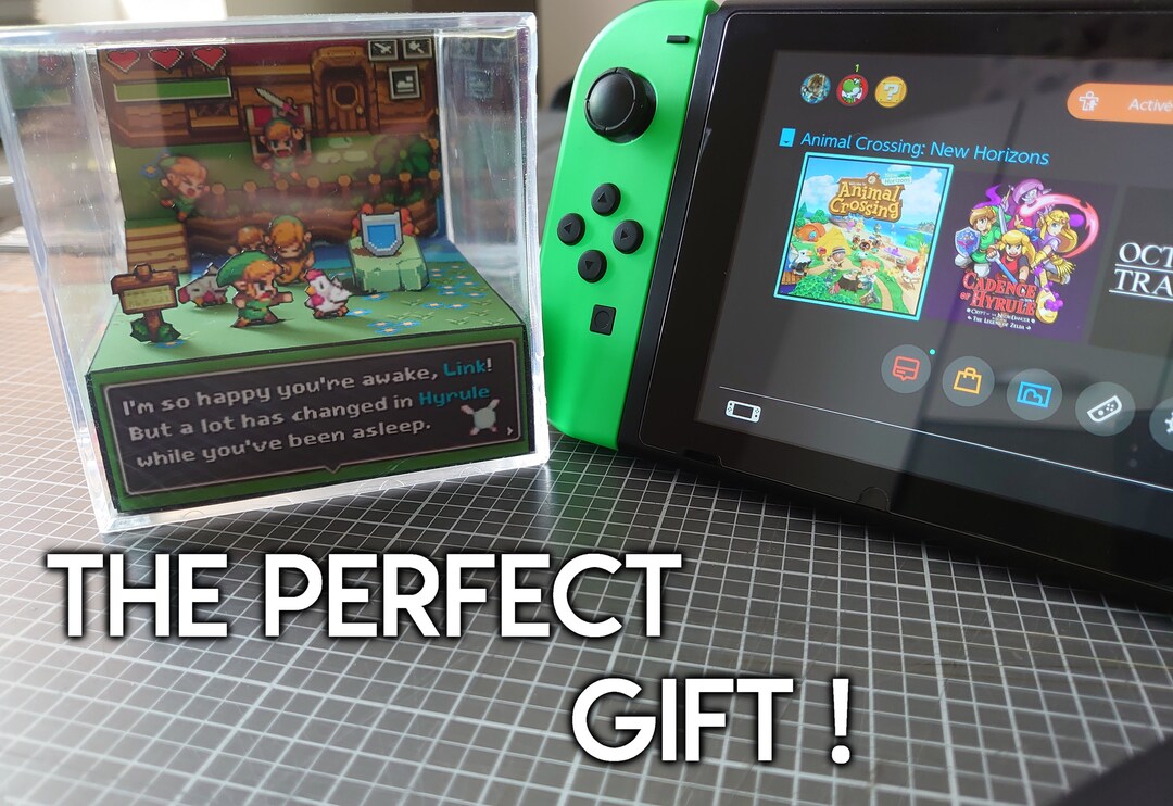 The Legend of Zelda : Link's Life ! - Cubic Diorama - 3D Cube - Limited ...