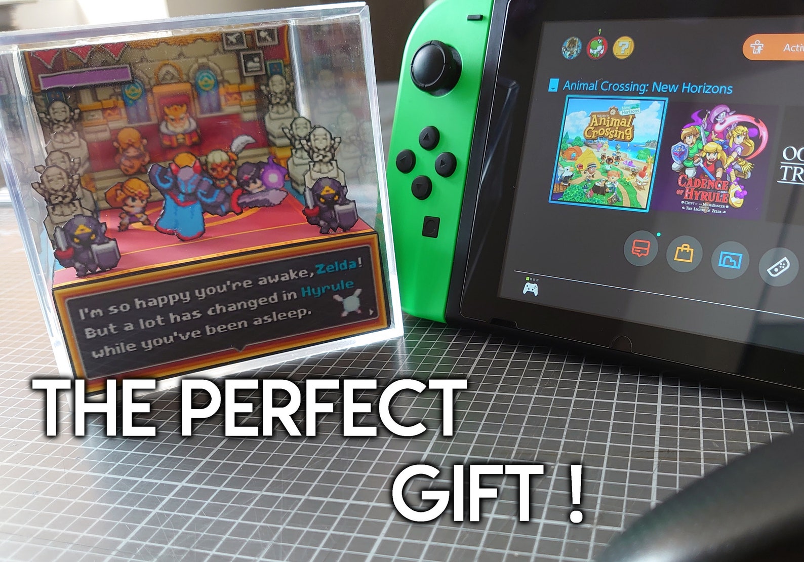The Legend of Zelda : Zelda's Life ! - Cubic Diorama - 3D Cube ...