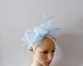 Pale Blue Wedding Hat - Etsy