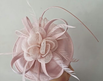 Pink Fascinator - Etsy