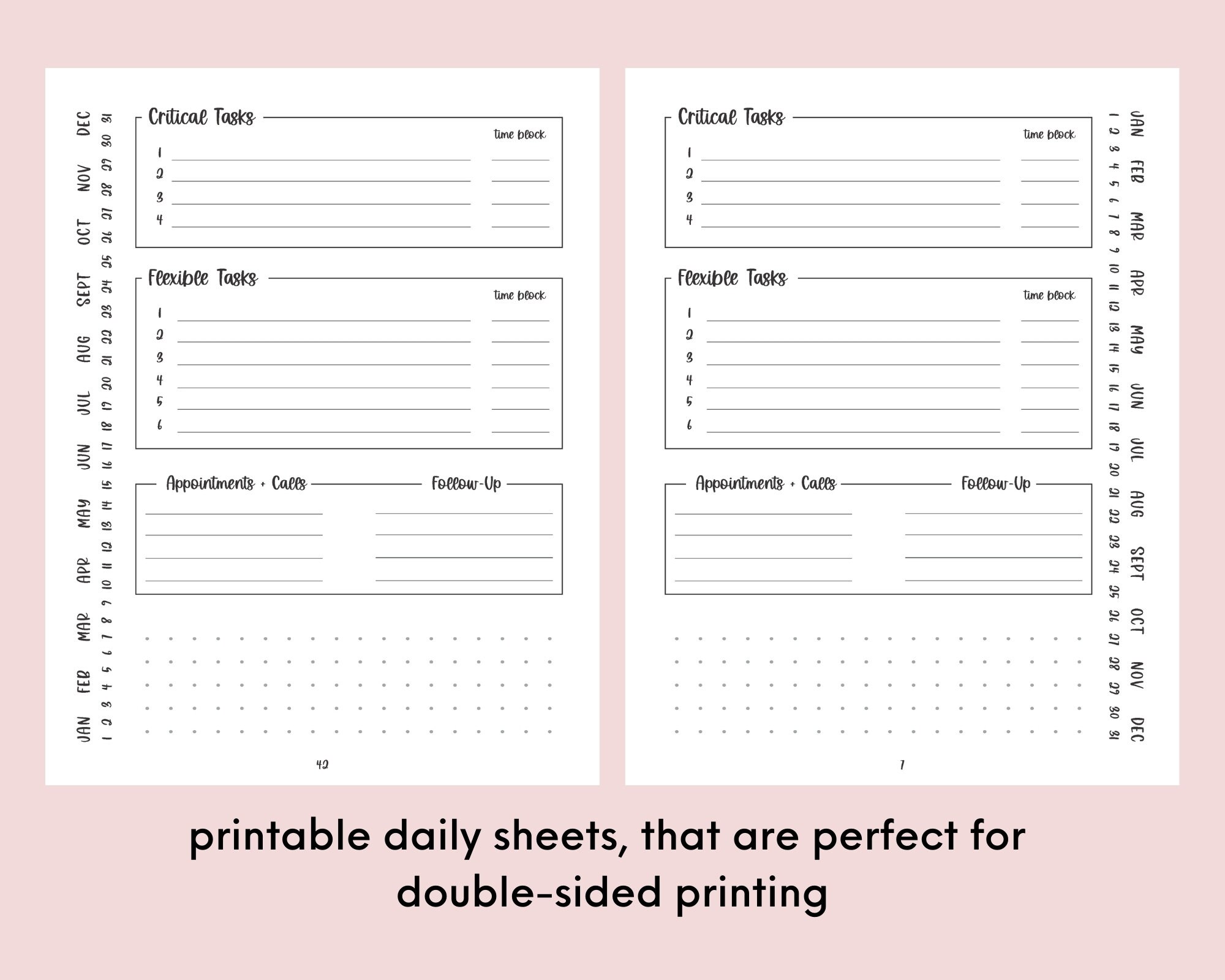 The Perfect Productivity Printable Getting Stuff Done Notebook - Etsy