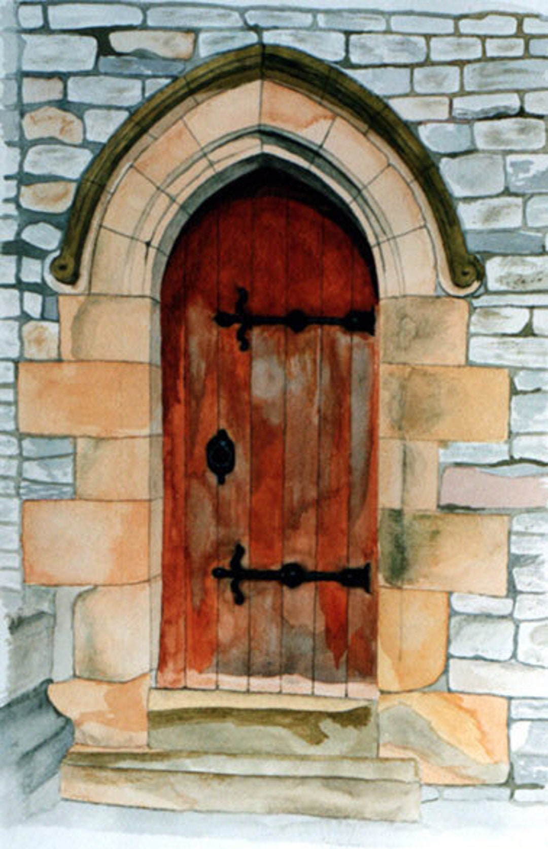 Old English Church Door on a Historic English Church - Etsy
