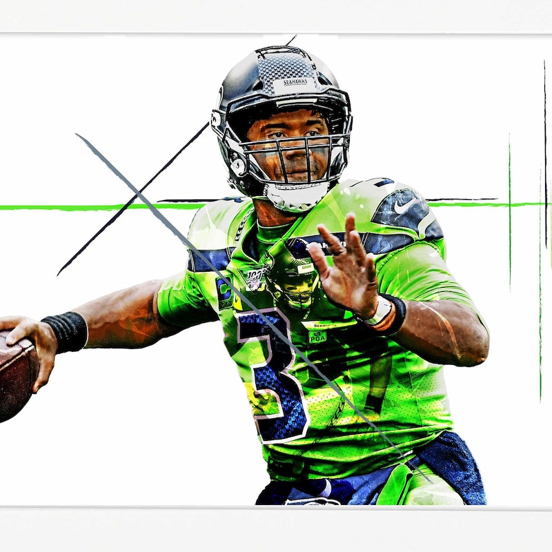 Russell Wilson - Etsy