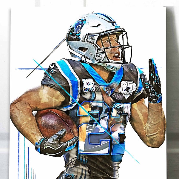 Christian Mccaffrey 49ers Poster - Etsy