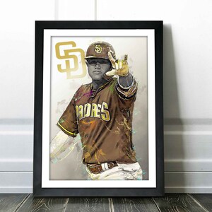 Manny Machado Poster San Diego Padres Canvas Print, Wall Art, Sports ...