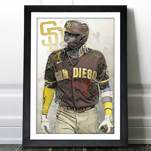 Fernando Tatis Jr Canvas Print San Diego Padres Wall Art - Etsy