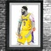 Anthony Davis Poster - Los Angeles Lakers - Wall Art, Sports Art Print ...