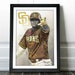 Manny Machado Poster San Diego Padres Canvas Print, Wall Art, Sports ...