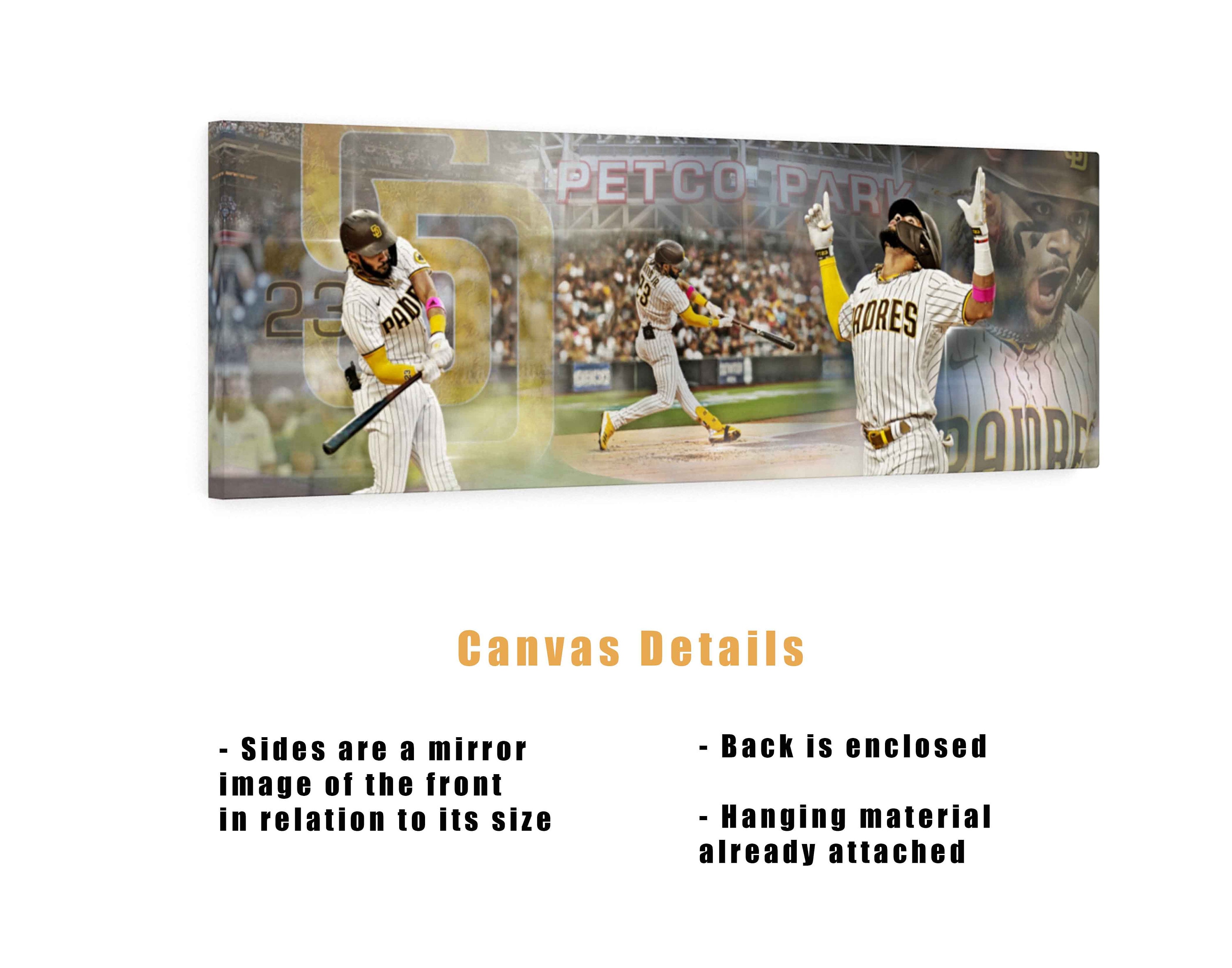 Fernando Tatis Jr Collage Canvas Print San Diego Padres | Etsy