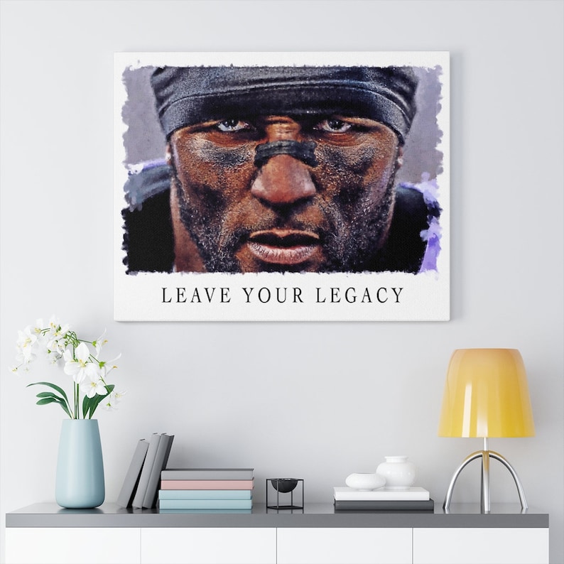 Ray Lewis Canvas Print - Baltimore Ravens - Wall Art, Sports Art Print ...