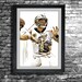 Drew Brees Poster - New Orleans Saints - Canvas Print, Wall Art, Sports ...