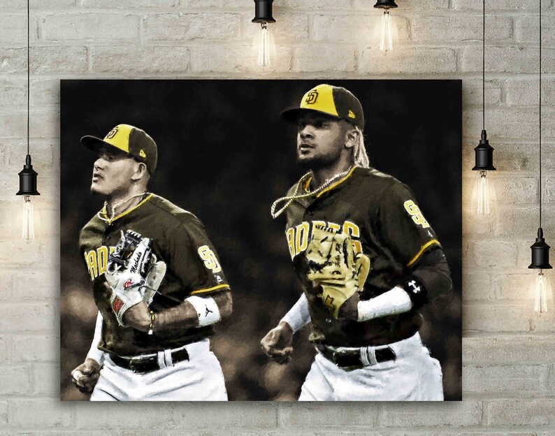 Fernando Tatis Jr and Manny Machado Canvas Print San Diego - Etsy
