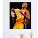 Kobe Bryant Scream Canvas Print - Los Angeles Lakers - Wall Art, Sports ...