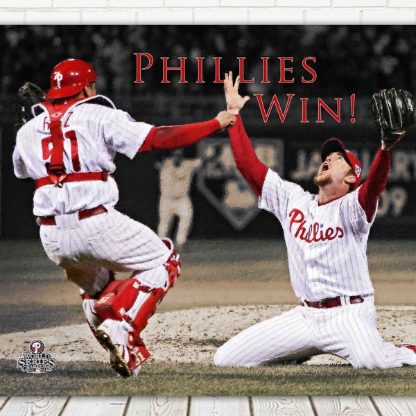 Phillies World Series Canvas - Etsy