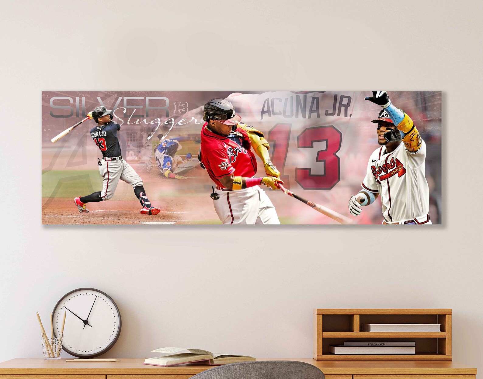Ronald Acuna Jr Canvas Print Atlanta Braves Wall Art - Etsy