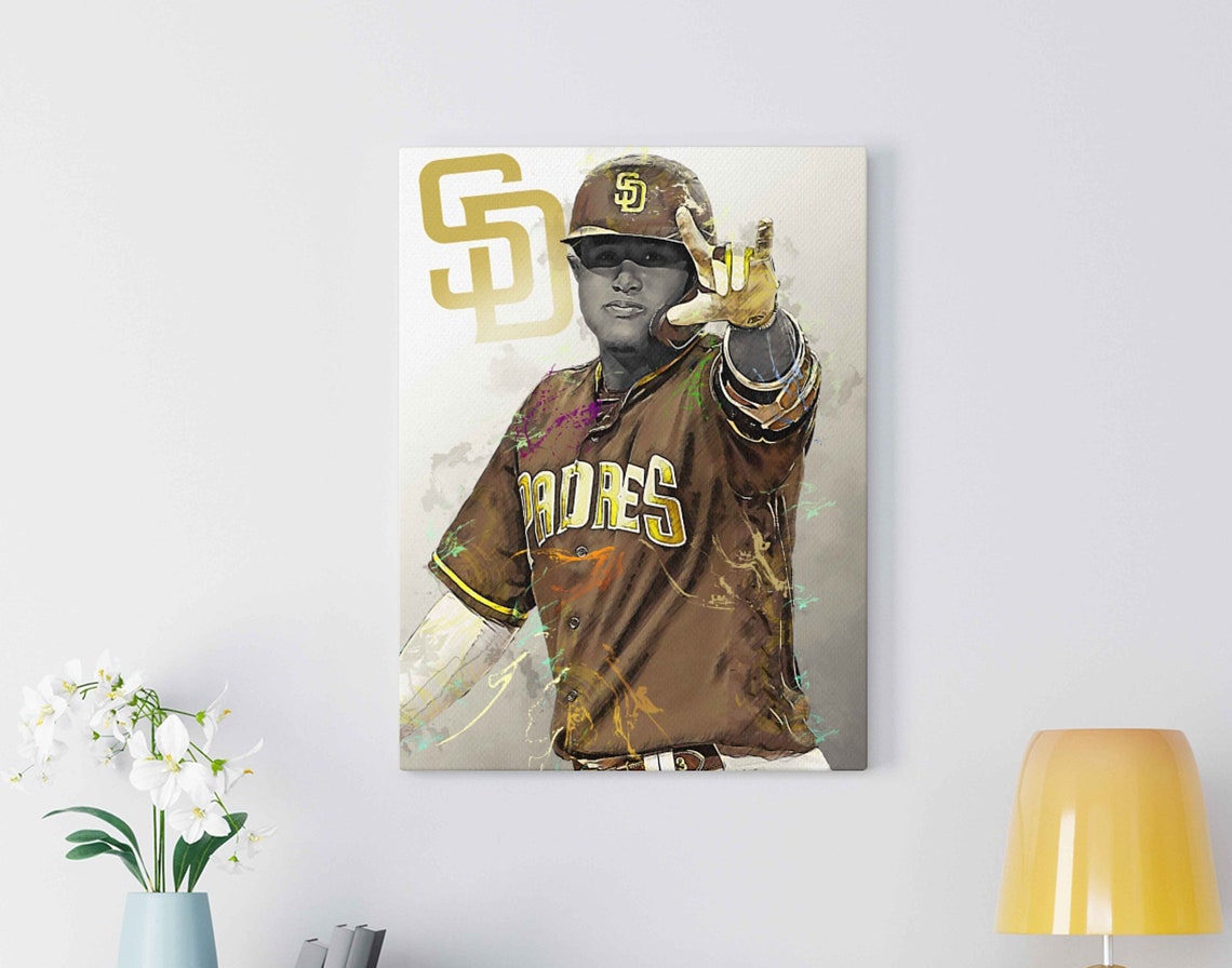 Manny Machado Poster San Diego Padres Canvas Print Wall | Etsy